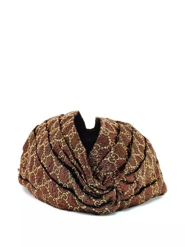 Gucci Monogram Jacquard Turban Headband