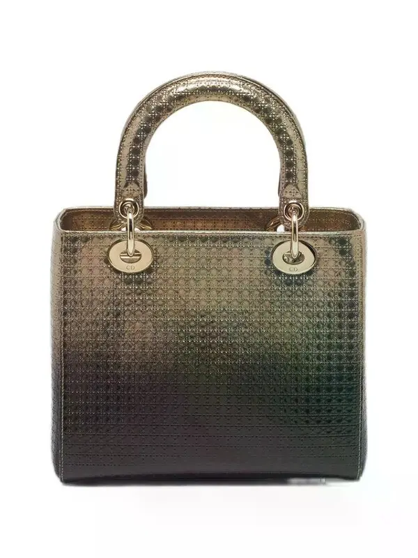 Dior Medium 2016 Lady Microcannage Tote Bag