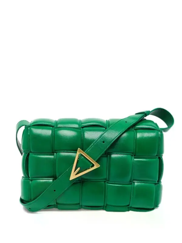 Bottega Veneta Cassette Padded Shoulder Bag - Green