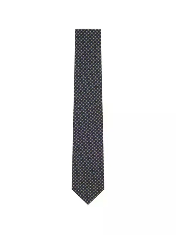 Corneliani Houndstooth-pattern Tie