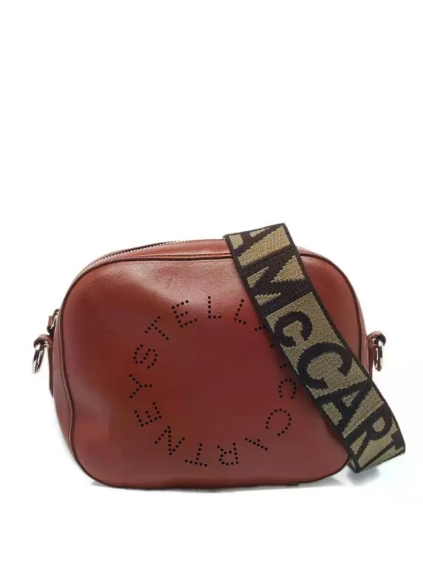 Stella McCartney Logo Camera Cross Body Bag - Brown