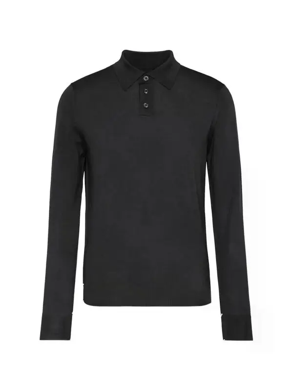 MAISON MARGIELA Long-sleeve Polo Shirt