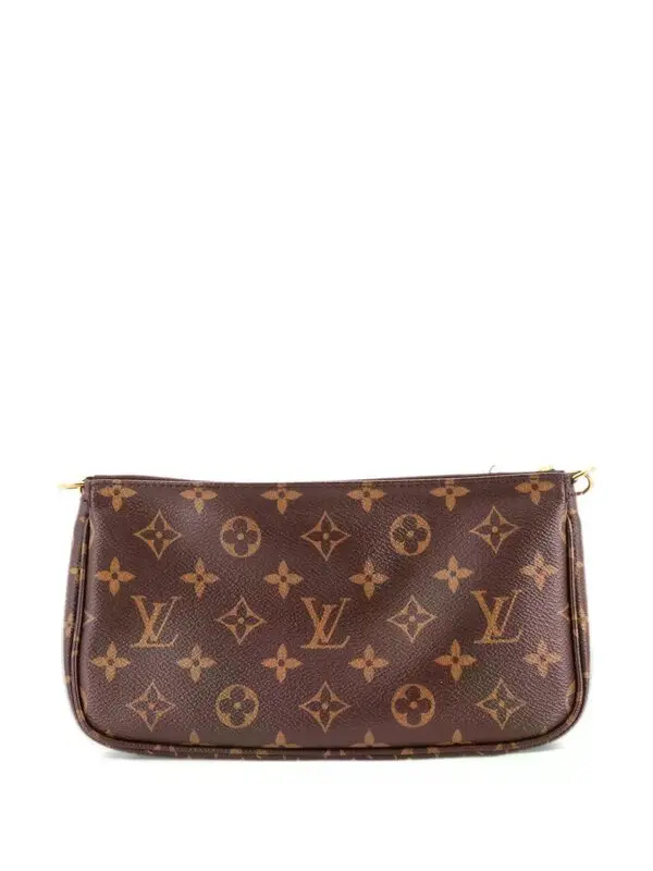 LOUIS VUITTON Multi Pochette Accessoires Monogram Canvas Crossbody Bag