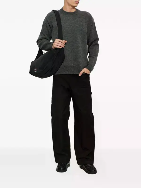 Comme Des Garçons Crew-neck Wool Sweater - Grey