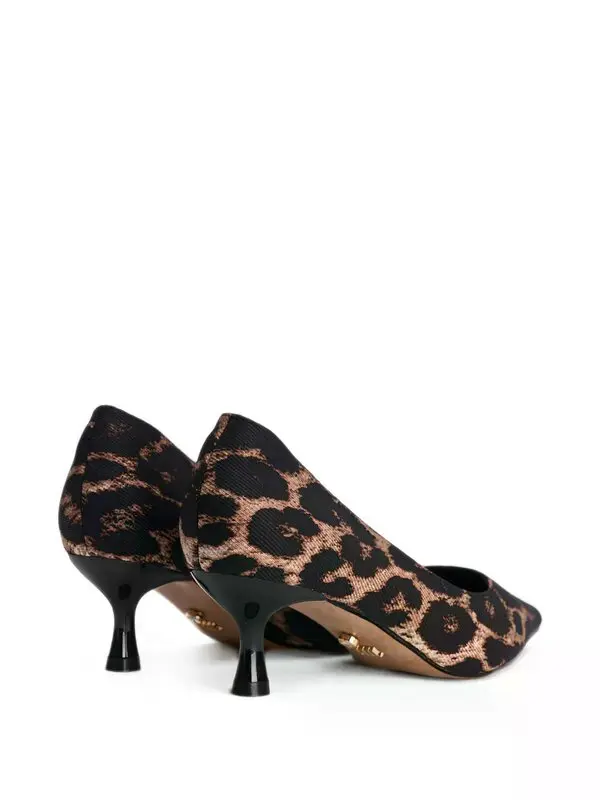 TWENTY FOURHAITCH Leopard-print Pointed-toe Pumps
