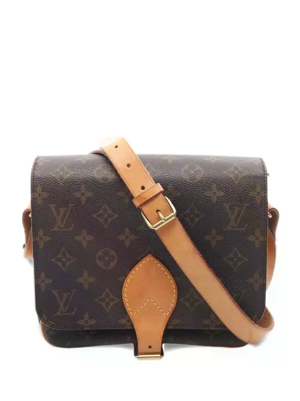 LOUIS VUITTON 1994 Mm Cartouchière Monogram Shoulder Bag