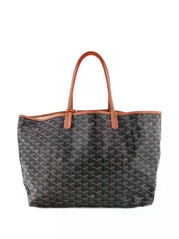 Goyard Saint Louis Printed Coated Canvas Pm Tote Bag - Brown