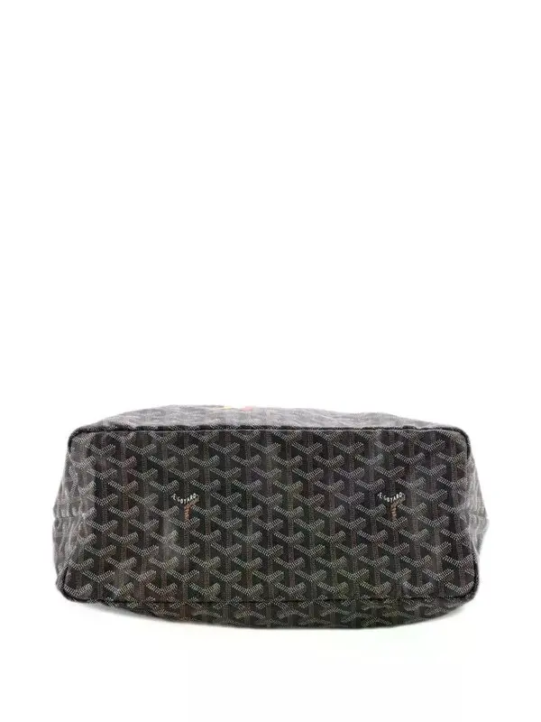 Goyard Saint Louis Printed Coated Canvas Pm Tote Bag - Brown