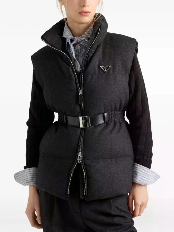 Prada Re-wool Down Vest