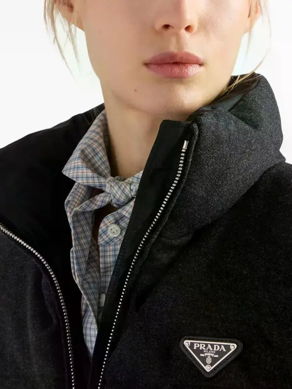 Prada Re-wool Down Vest