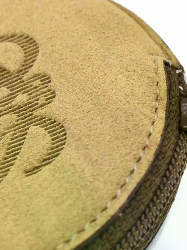 Loewe Anagram-motif Suede Coin Purse