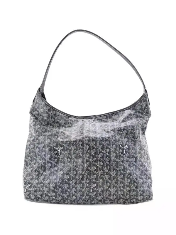 Goyard Boheme Coated Canvas Hobo Bag - Grey