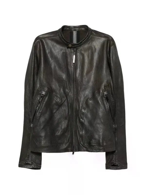 ISAAC SELLAM EXPERIENCE Zip-up Leather Jacket
