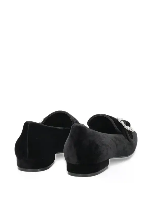 TOSCA BLU Adele Crystal-embellished Loafers