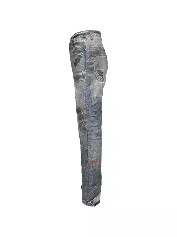 PROTOCOL INDEX Trompe L'oeil Distressed Jeans