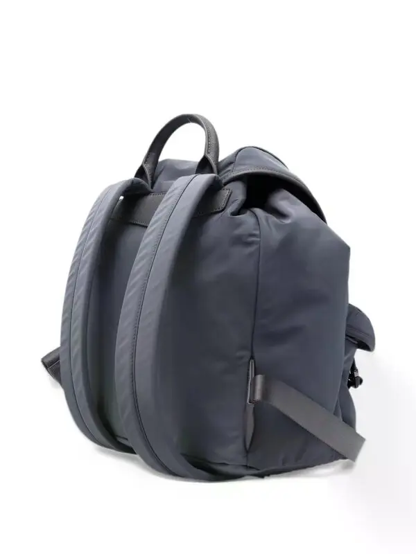 Emporio Armani Buckle-fastening Logo-plaque Backpack