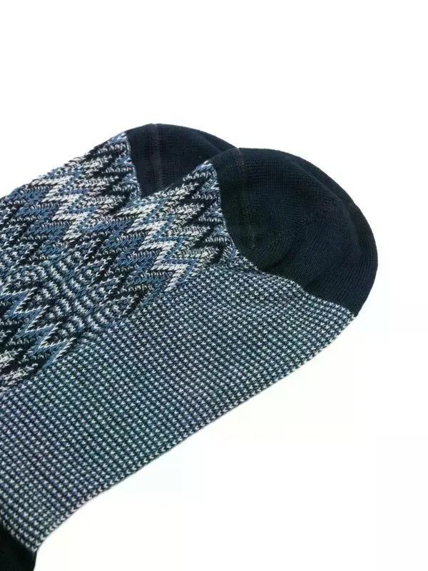 Missoni Zigzag-knit Socks