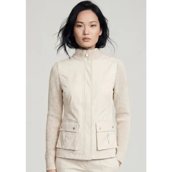 Anatomie Sweater Kenya Performance Cotton Safari Jacket