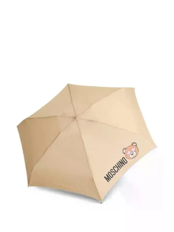 Moschino Bear In Love Supermini Logo-print Umbrella