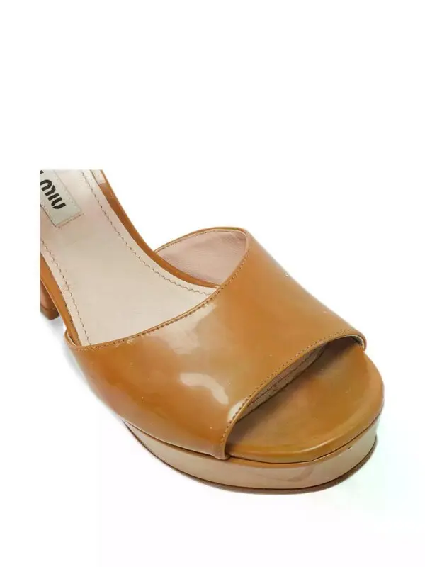 Miu Miu Ankle-strap Platform Sandals