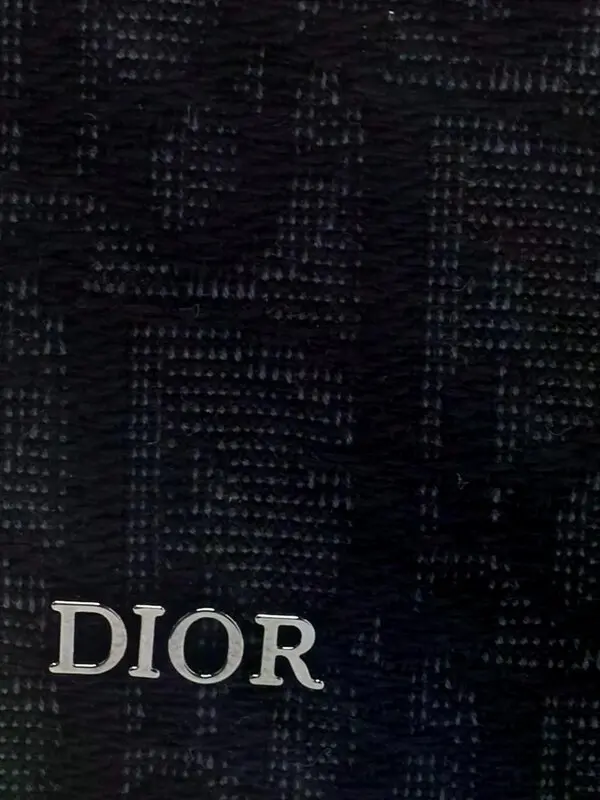 Dior 2024 Oblique Jacquard Bifold Wallet