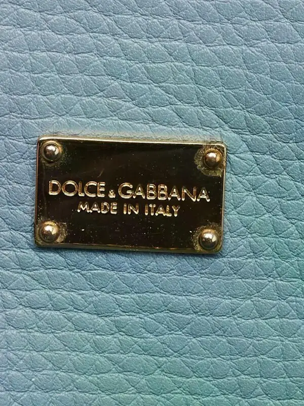 Dolce & Gabbana Clara Leather Tote Bag