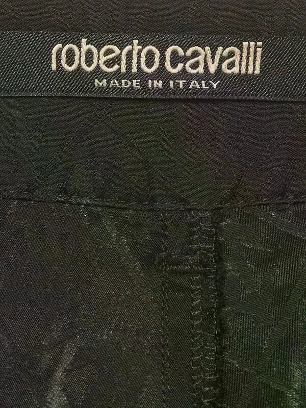 Roberto Cavalli Monogram Cargo Pants