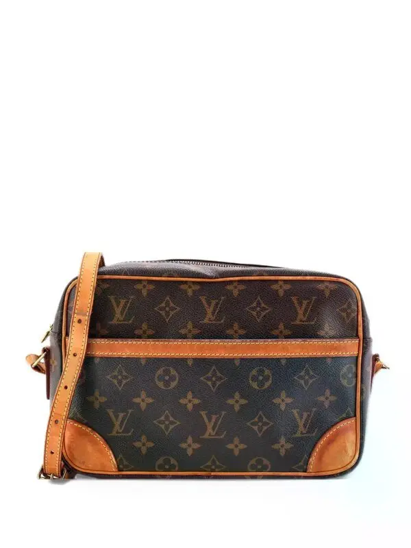 LOUIS VUITTON Trocadero Handbag Monogram Canvas 27 Crossbody Bag - Brown
