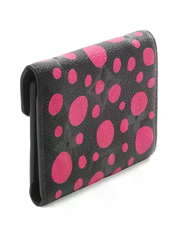 LOUIS VUITTON X Yayoi Kusama 2023 Victorine Wallet - Black