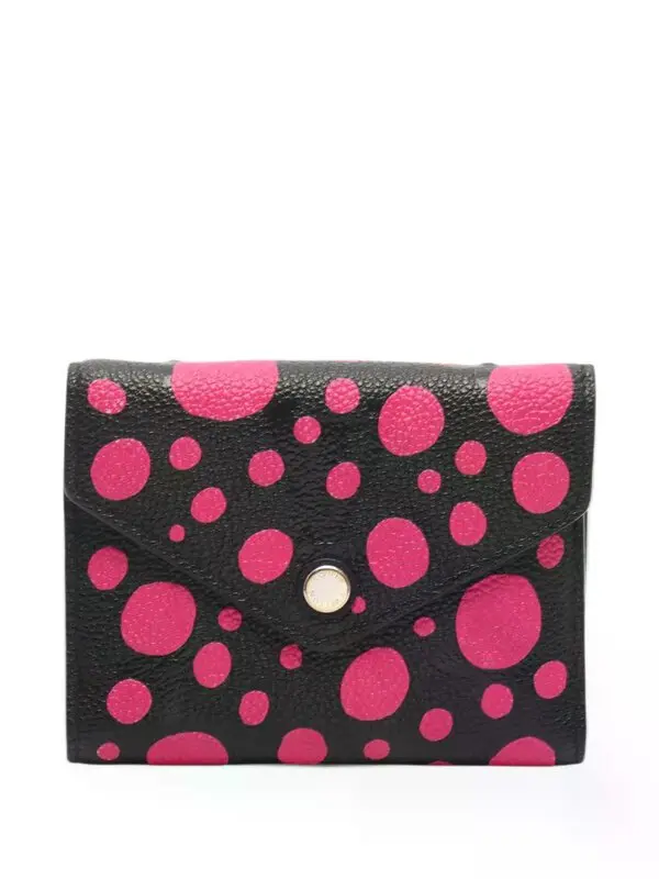 LOUIS VUITTON X Yayoi Kusama 2023 Victorine Wallet - Black