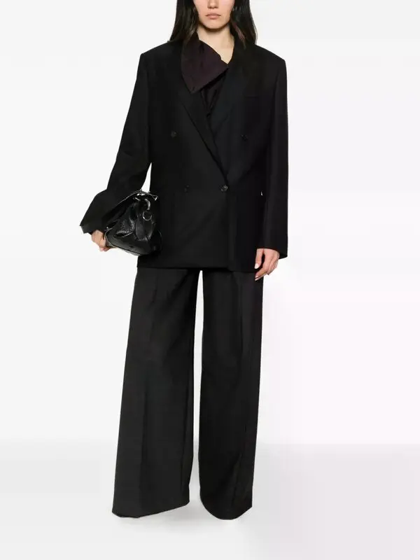 SEMICOUTURE Elasticated-waistband Straight-leg Trousers