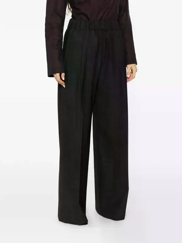SEMICOUTURE Elasticated-waistband Straight-leg Trousers
