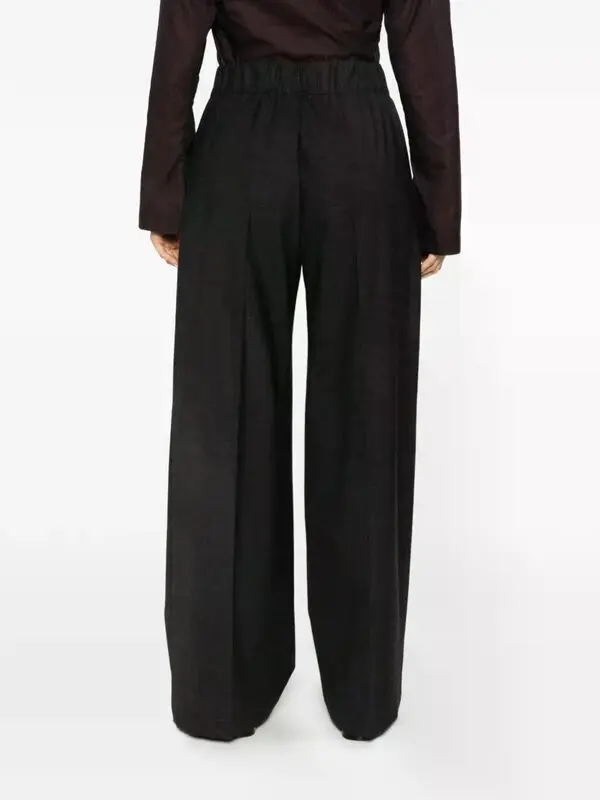 SEMICOUTURE Elasticated-waistband Straight-leg Trousers