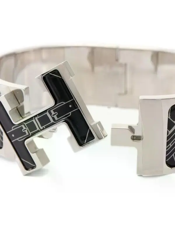 Hermès 2020s Clic Clac H Enamel Bracelet