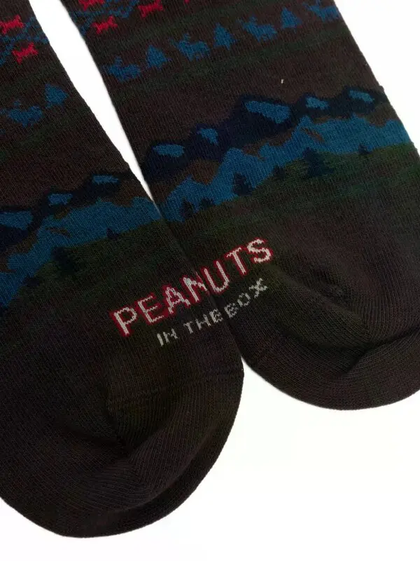 IN THE BOX Peanuts Fair Isle Socks