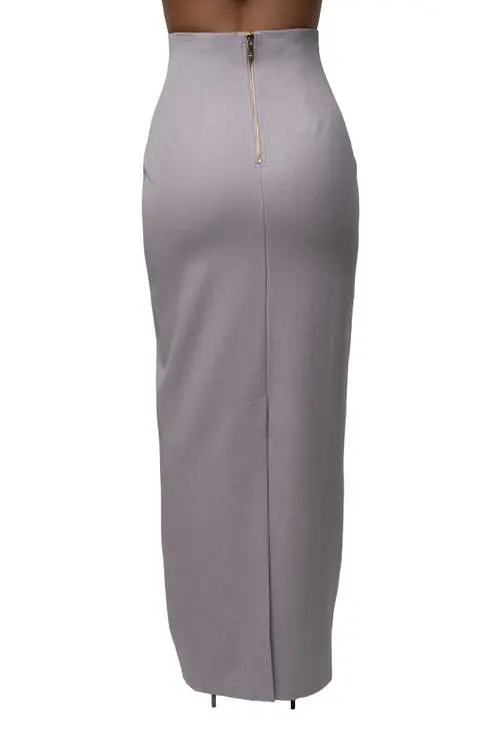 JLUXLABEL Ace High Waist Maxi Skirt