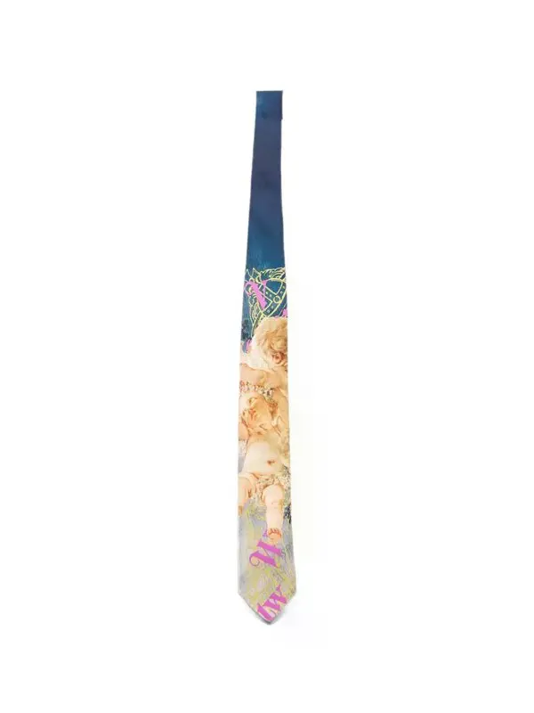 VIVIENNE WESTWOOD Tie 8.5cm - Blue