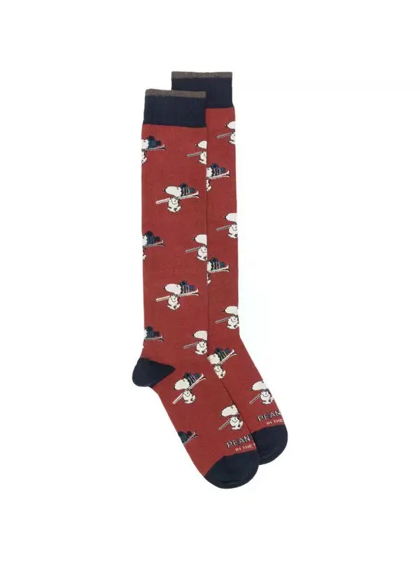 IN THE BOX Snoopy-print Cotton Socks