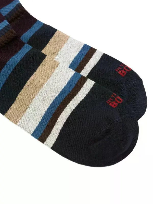 IN THE BOX Striped Cotton Socks