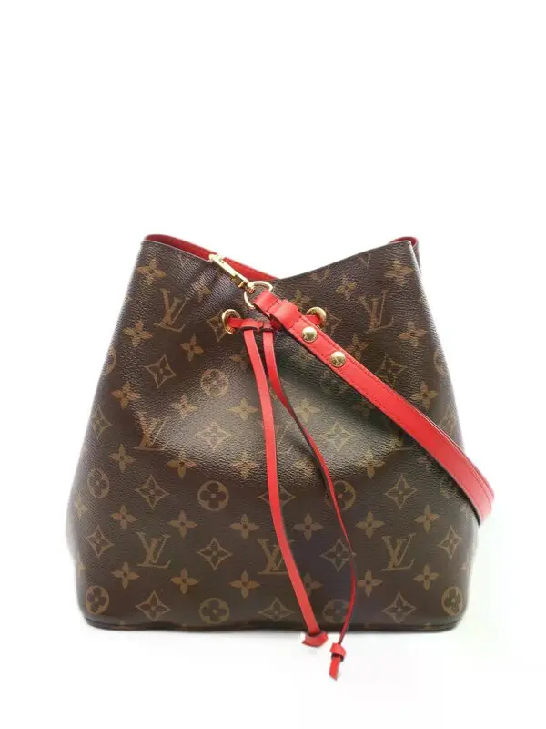 LOUIS VUITTON 2010 Neo Noé Monogram Canvas Bucket Bag - Brown
