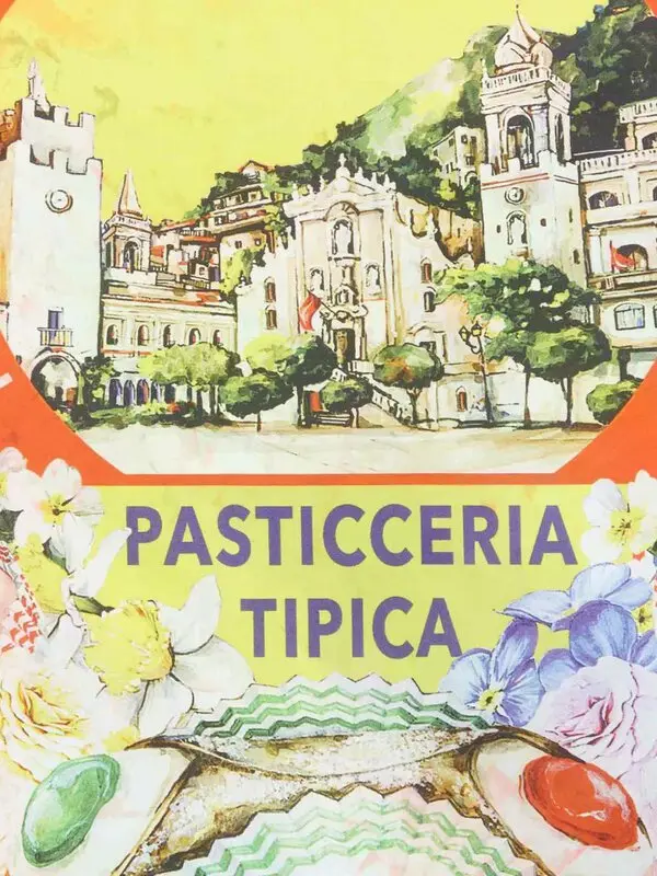 Dolce & Gabbana Pasticceria Tipica Print Poplin Tunic Top