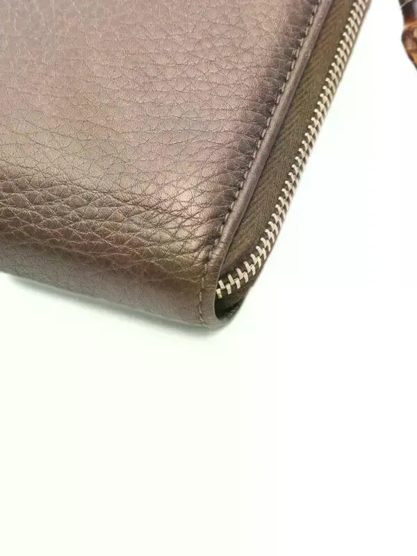 Gucci 2000s Bamboo Tassel Wallet - Brown