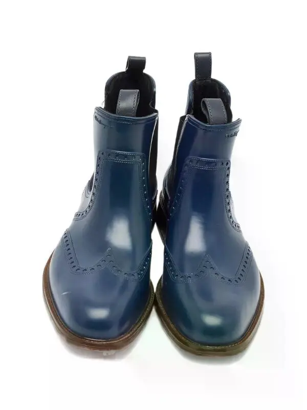 FERRAGAMO Boston Brogue Chelsea Boots