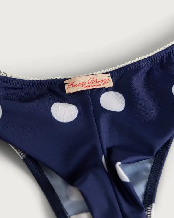 FRUITY BOOTY Polka Thong