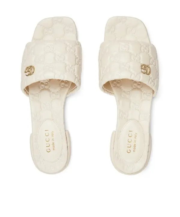 Gucci Slide Sandal With Double G