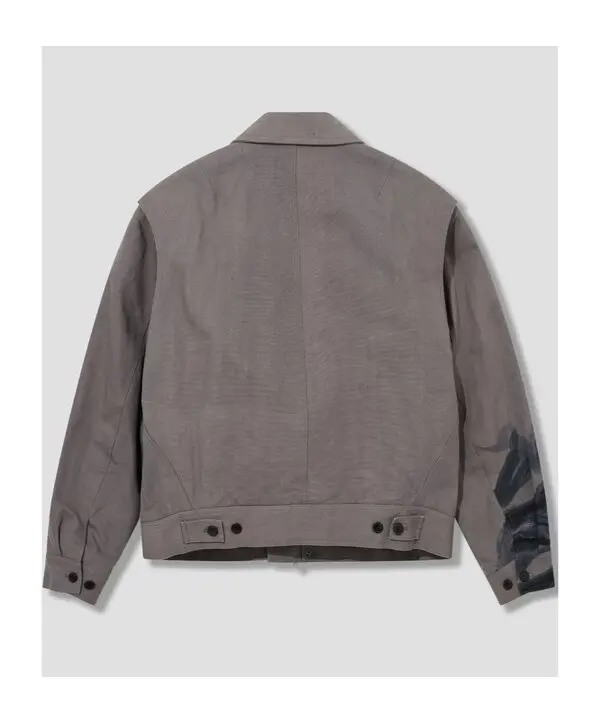Dries Van Noten Printed Long-sleeve Casual Jacket