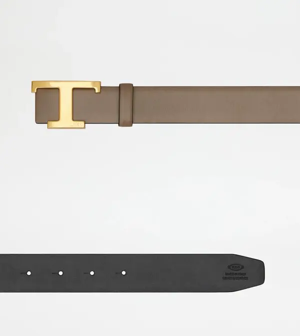 TOD'S T Timeless Reversible Belt