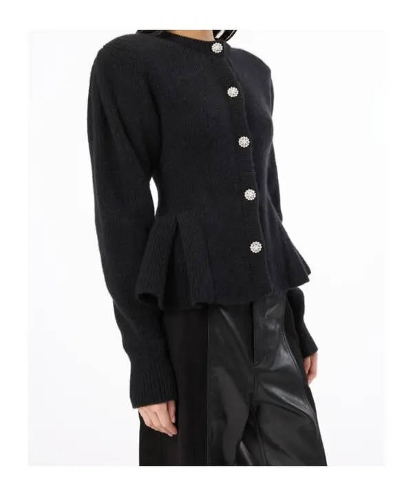 ROTATE BY BIRGER CHRISTENSEN Knit Bijoux Cardigan