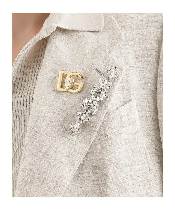 Dolce & Gabbana Rhinestone Brooch
