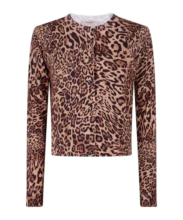 TWINSET Logo Knitwear - Brown